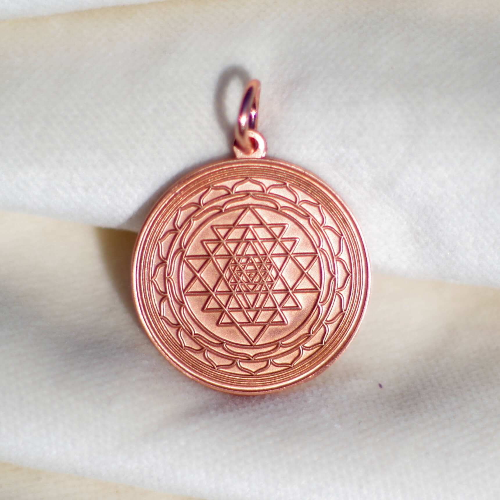 Shree Yantra Copper Pendant