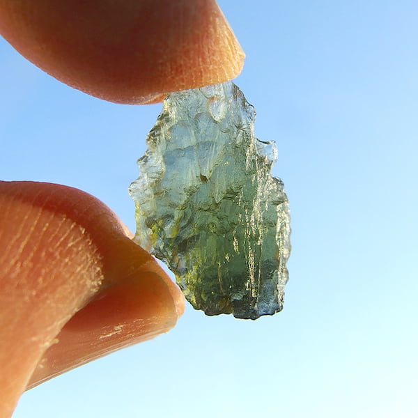 Premium Grade Raw Moldavite Stone
