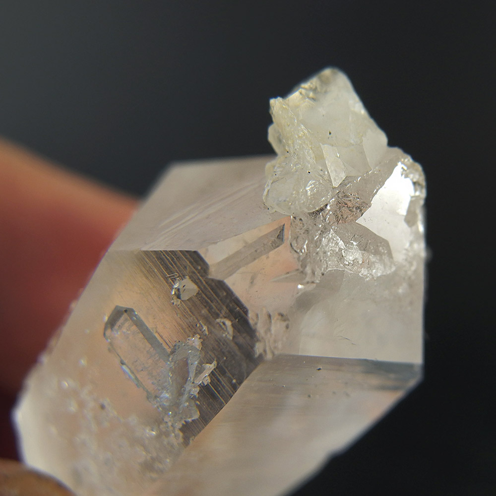 Swiss Double Terminated Barnacle Quartz Crystal | Ethically mined!