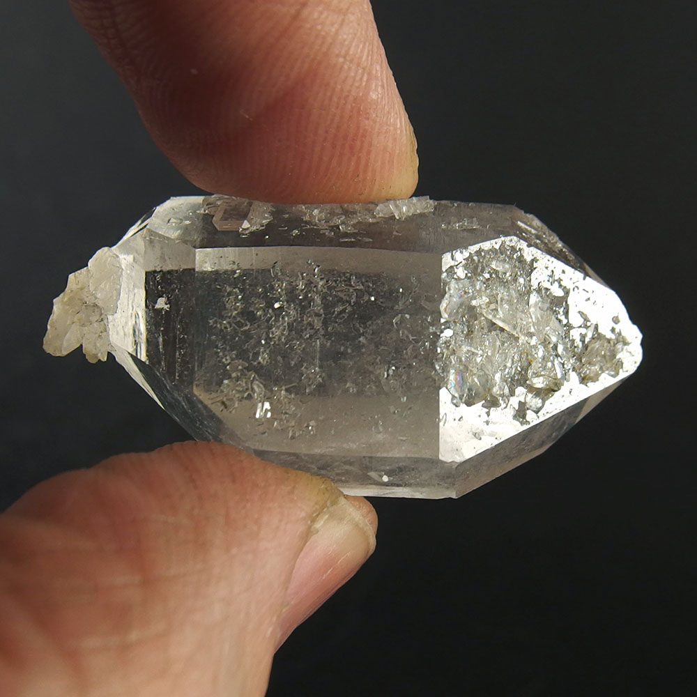 Swiss Double Terminated Barnacle Quartz Crystal | Ethically mined!