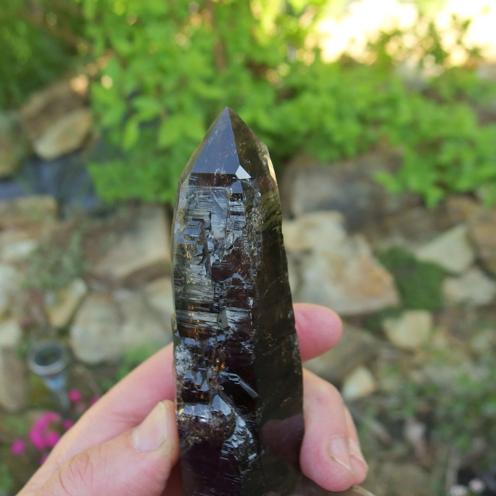 Amazing 'A' Grade Smoky Quartz, Cathedral Crystal, Poland
