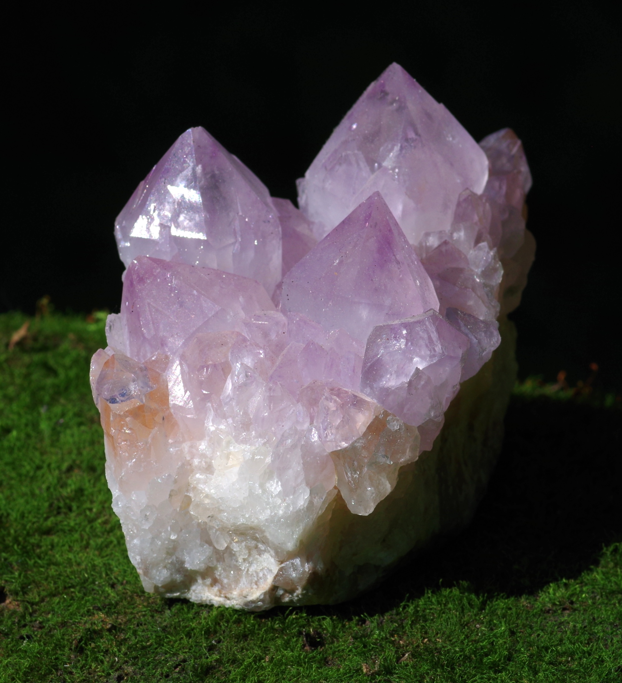 Cactus Lavender Amethyst Crystal Cluster
